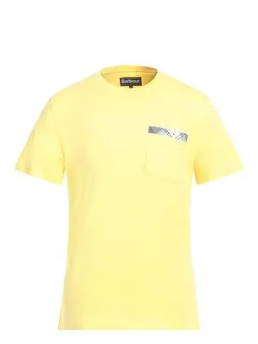 Barbour T-shirt Size Cotton - Yellow
