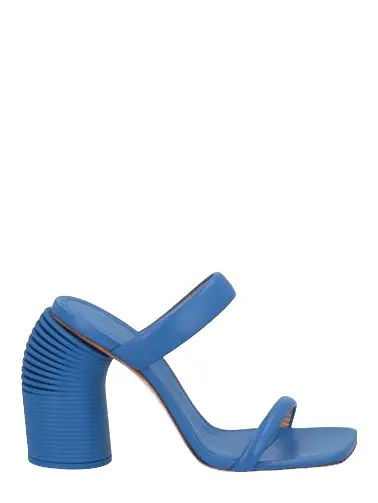 OFF-WHITE™ Leather Sandals - Blue
