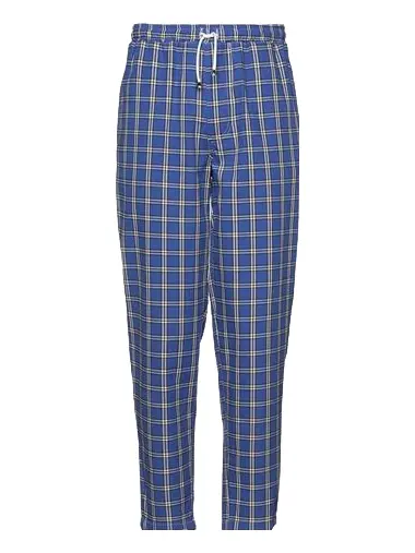 JAB POWER PUNCH Tartan Pattern Casual Pants - Blue