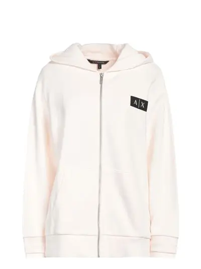 Armani Exchange French Terry Hoodie - White