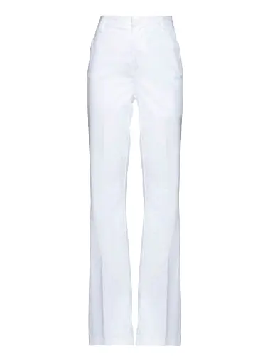 MANILA GRACE Flared Pants - White