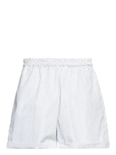MCR Striped Shorts - White