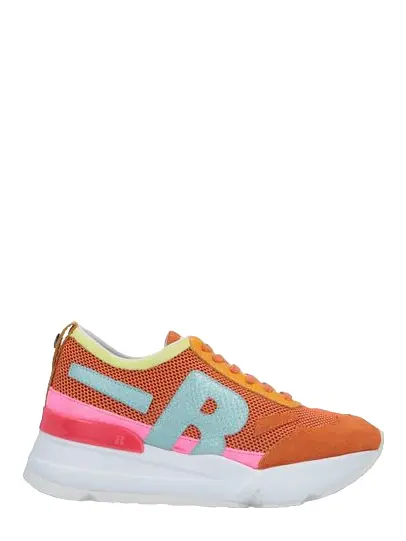 RUCOLINE Sneakers Textile Fibers, Leather - Orange