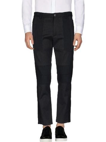 Dolce & Gabbana Flannel Herringbone Pants - Charcoal
