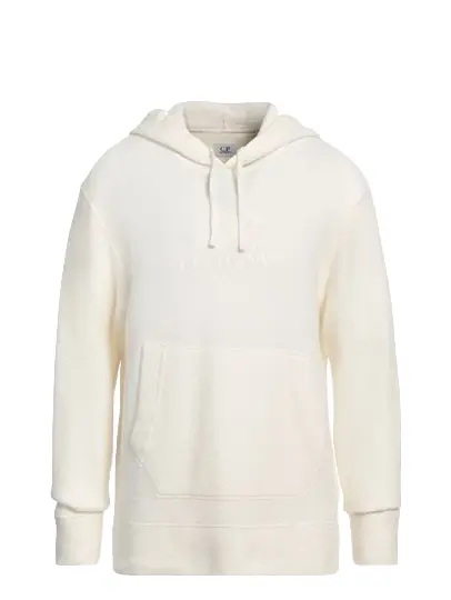 C.P. COMPANY Fleece Sweatshirt - White