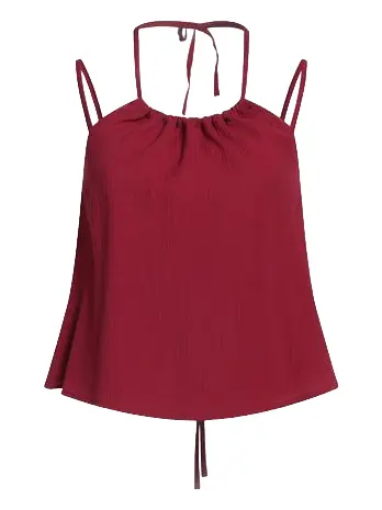 TRUSSARDI Woven Top - Red