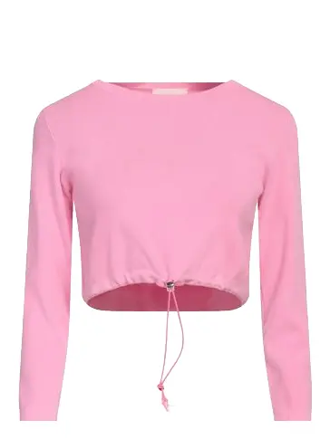 VICOLO Viscose Polyester Sweater - Pink