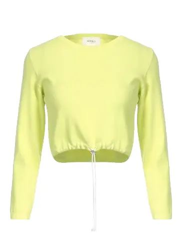 VICOLO Viscose Polyester Sweater - Yellow