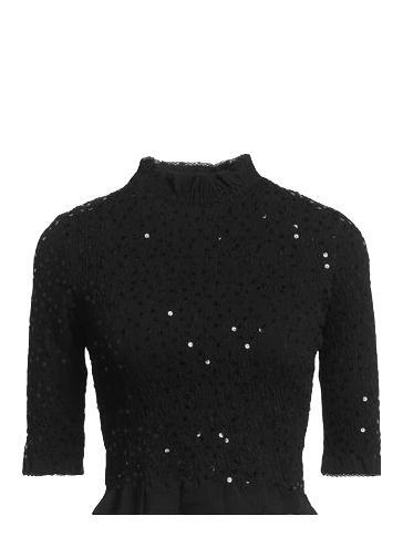 Sandro Top Size Viscose, Elastane - Black