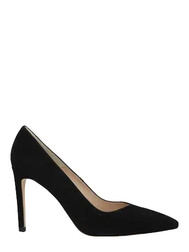 Sandro Leather Stiletto Pumps - Black