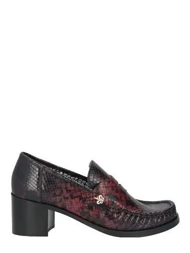 SOPHIA WEBSTER Leather Loafers - Red