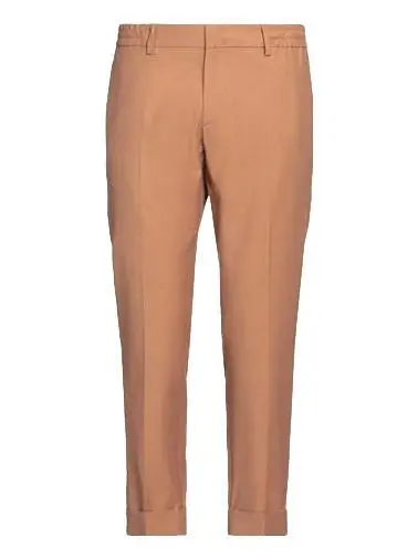 MESSAGERIE Cotton-linen Blend Trousers - Beige