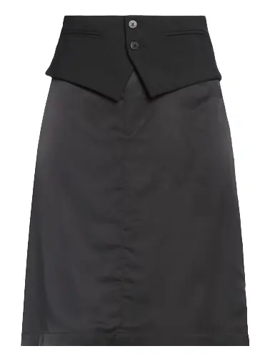 Neil Barrett Midi Flared Skirt - Black