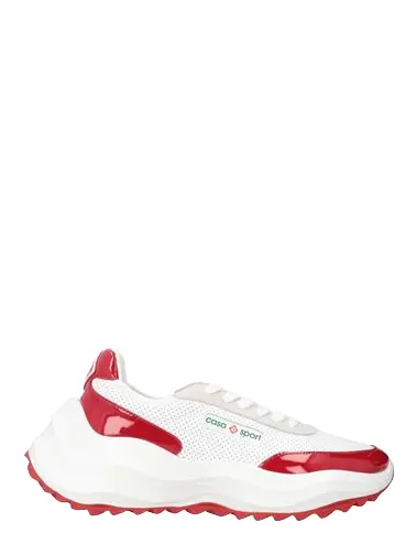 Casablanca Leather Sneakers - Red