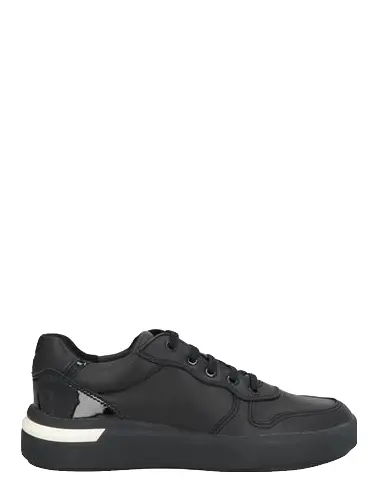 Geox Leather Low-top Sneakers - Black
