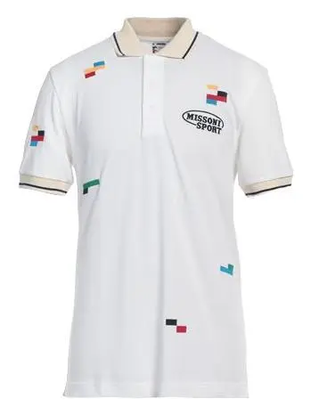 Missoni Polo Shirt Size Cotton - White