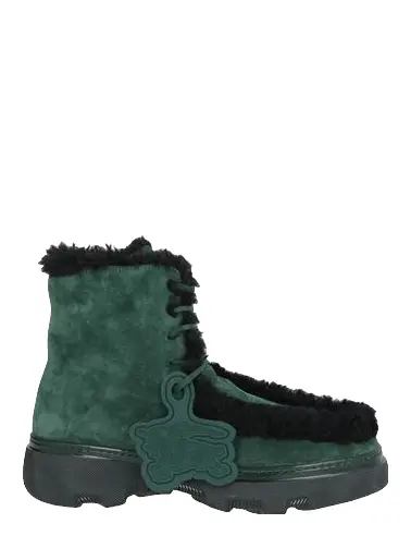 Burberry Padded Ankle Boots - Green