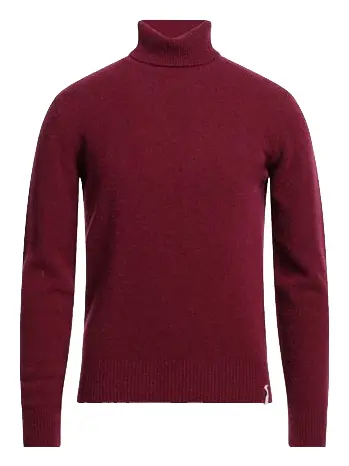 BROOKSFIELD Turtleneck In Virgin Wool And Polyamide - Red