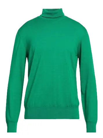 Altea Turtleneck Virgin Wool Top - Green
