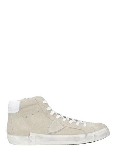Philippe Model High-top Sneakers - Light Grey