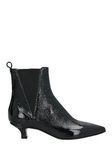 POMME D'OR Leather Chelsea Boots - Black