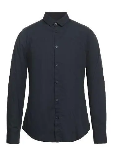 Armani Exchange Shirt Midnight Size Cotton - Blue