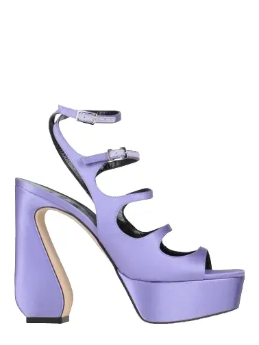 SERGIO ROSSI Ankle Strap Sandals - Purple
