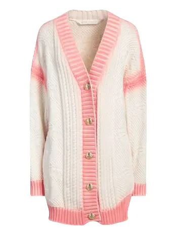 Palm Angels Knitted Cardigan - White