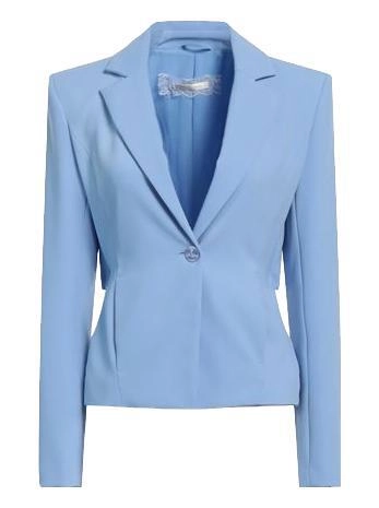 Patrizia Pepe Single-breasted Blazer - Azure