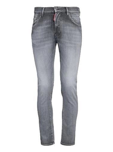 Dsquared2 Jeans Size Cotton, Elastomultiester, Elastane - Grey