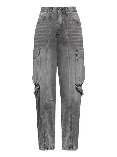 Sandro Cotton Cargo Jeans - Grey