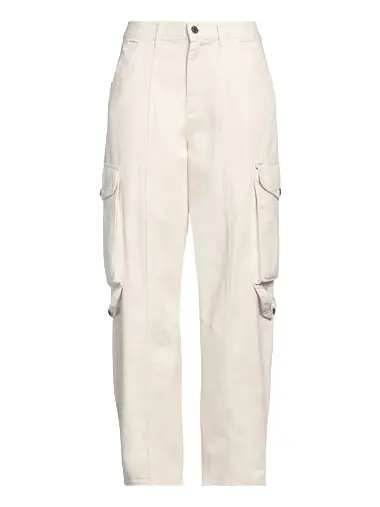 Sandro Cotton Cargo Pants - White