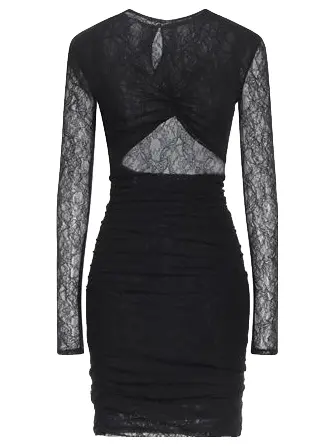 Philosophy Di Lorenzo Serafini Mini Lace Dress - Black