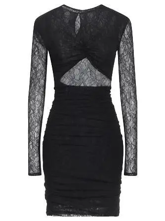 Philosophy Di Lorenzo Serafini Mini Lace Dress - Black
