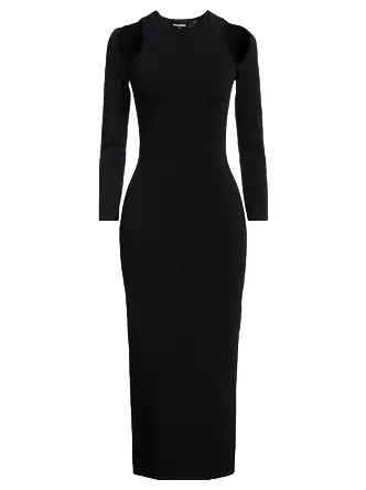 Dsquared2 Midi Bodycon Dress - Black
