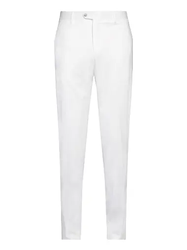 Fedeli Pants Pastel Size Cotton, Cashmere, Elastane - White