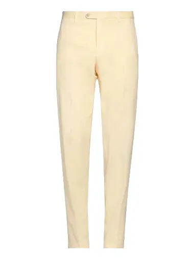 Fedeli Pants Pastel Size Cotton, Cashmere, Elastane - Yellow