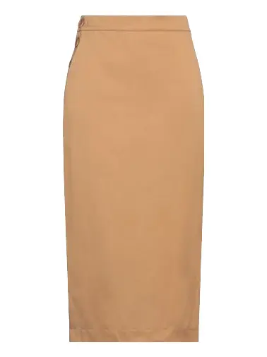 Max Mara Midi Flared Skirt - Beige