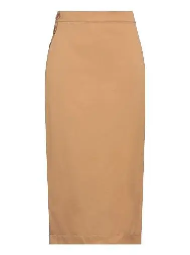Max Mara Midi Cotton Sfilata Skirt - Beige