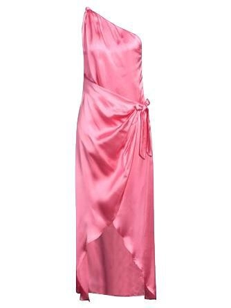 MANILA GRACE Maxi Dress Viscose - Fuchsia