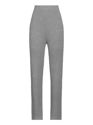 Fabiana Filippi Straight Leg Virgin Wool Blend Pants - Light Grey