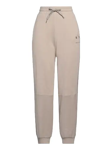 Armani Exchange Cotton Track Pants - Beige