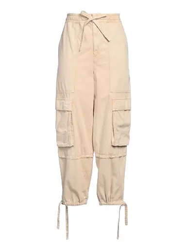MARANT ETOILE Cotton Cargo Jeans - Beige