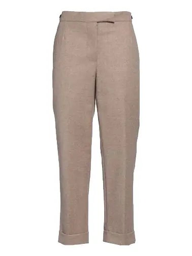 Thom Browne Straight-leg Virgin Wool Pants - Beige