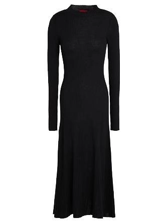 Max & Co. Ivonne Midi Dress - Black