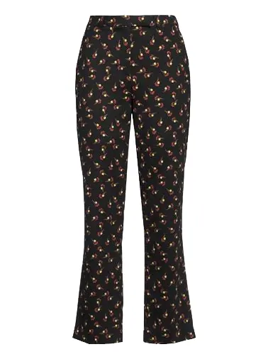 Etro Tapered Wool Blend Trousers - Black