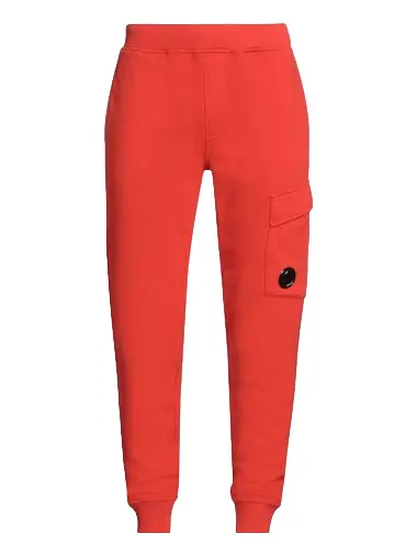 C.P. COMPANY Light Cotton Cargo Pants - Tomato Red