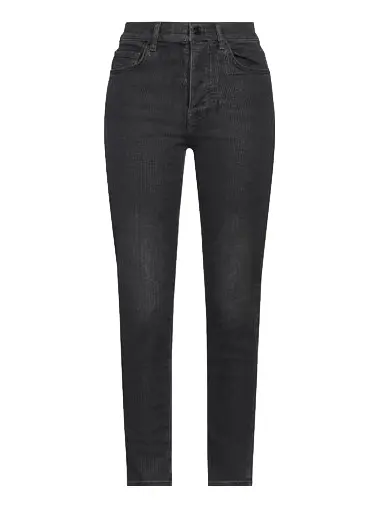 Armani Exchange Tapered Jeans With Brand Logo - Black