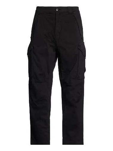 C.P. COMPANY Cotton-elastane Cargo Pants - Black