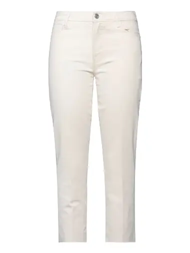 FRAME Tapered Leg Jeans - Off White